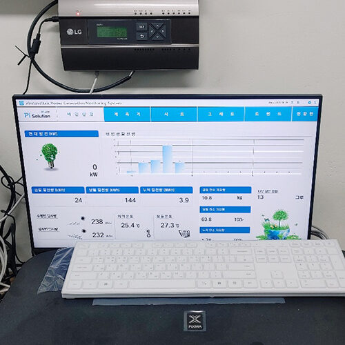 계양동 생활문화센터 태양광 모니터링 설치 Pisolution
