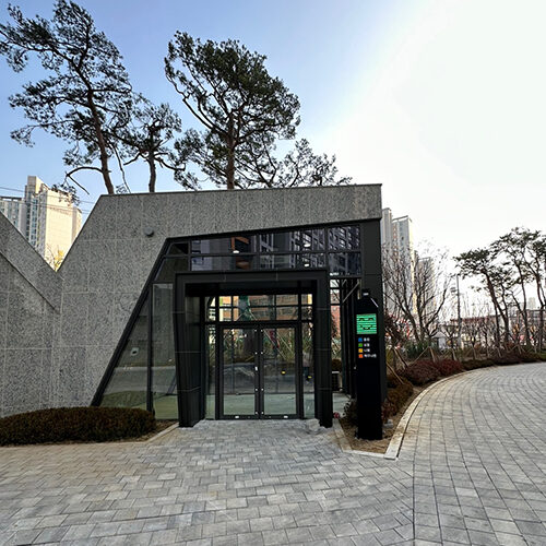 부평 해모로 Sk View아파트 미세먼지 전광판 설치 Pisolution